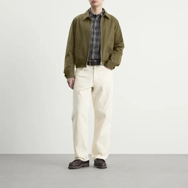 DRAKE'S Reversible Cotton Blouson