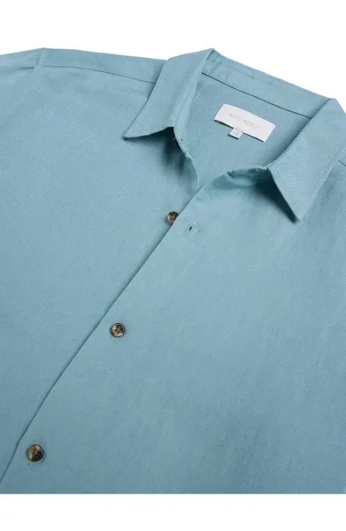 AUTO-REPLY™ Andrew Solid Linen Blend Button-up Shirt