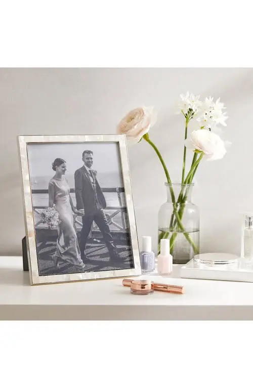 THE WHITE COMPANY Mother-of-pearl Picture Frame - White