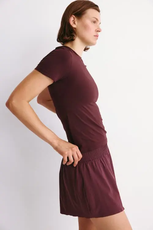 H&M Double-layered Sports Shorts - Boysenberry