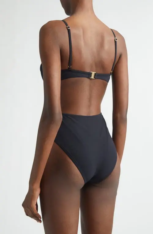 Zimmermann Mahon Trim Detail One-piece Swimsuit