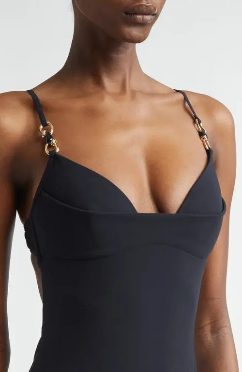 Zimmermann Mahon Trim Detail One-piece Swimsuit