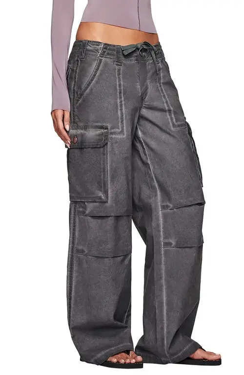I.AM.GIA Jaxxon Stretch Cotton Cargo Pants - Black