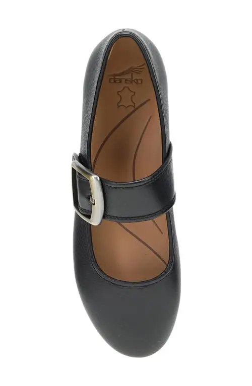 Dansko Matilda Mary Jane Flat - Black