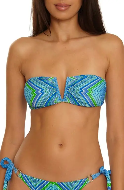 BECCA By Rebecca Virtue High Neck Bikini Top - Multi