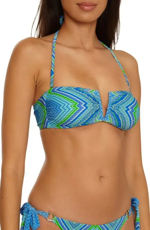 BECCA By Rebecca Virtue High Neck Bikini Top