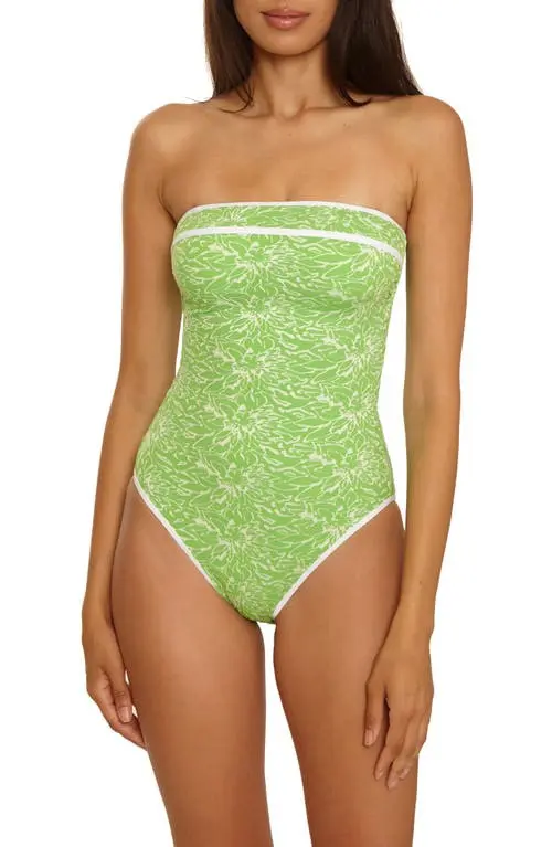 BECCA By Rebecca Virtue Waterlily One-piece Swimsuit - Green Apple
