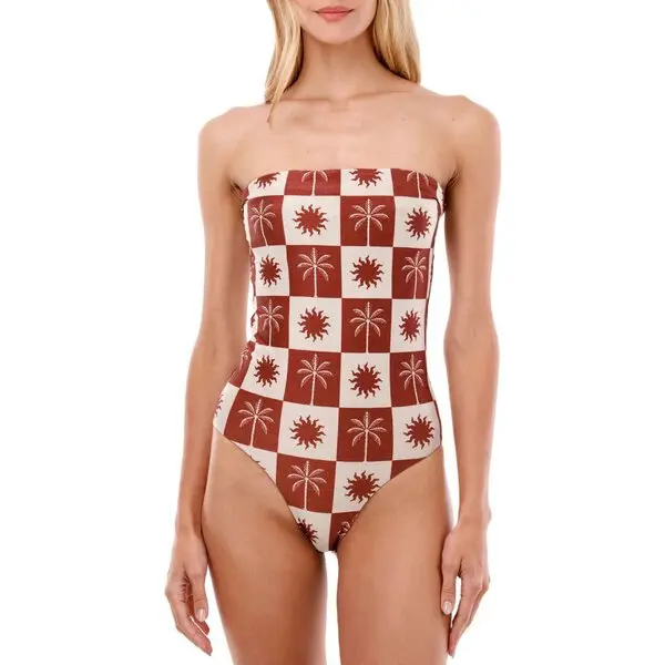 MALAI Lunaria One-piece Swimsuit - Sunrise Palm