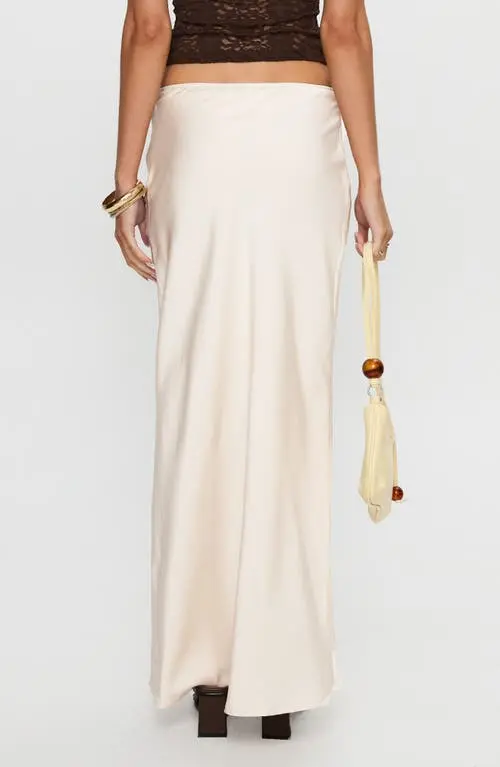 Princess Polly Haley Satin Maxi Skirt