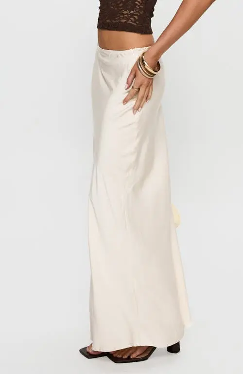 Princess Polly Haley Satin Maxi Skirt