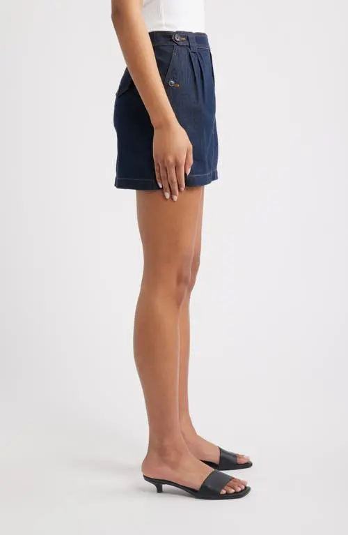 FRAME Utility Miniskirt - Rinse