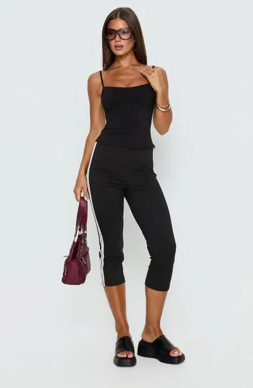 Princess Polly Capri Pants With Side Stripes