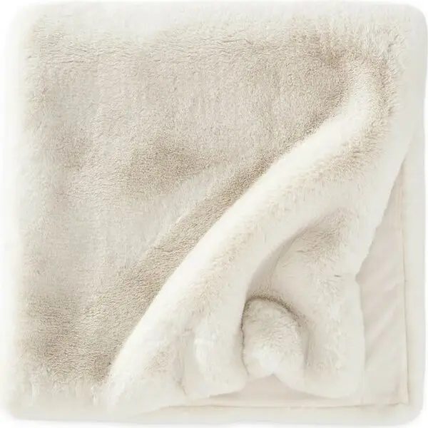 SUNDAY CITIZEN Faux Fur Bed Runner - White