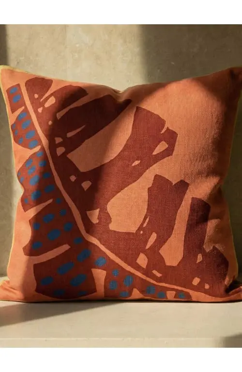 SUNDAY CITIZEN Leaf Sketch Accent Pillow