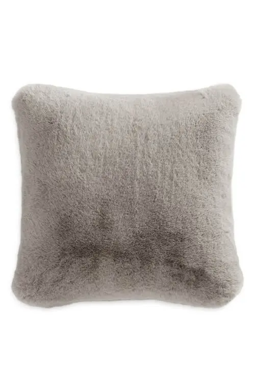 SUNDAY CITIZEN Faux Fur Accent Pillow - Grey