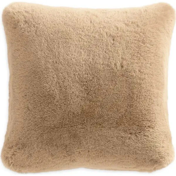 SUNDAY CITIZEN Faux Fur Accent Pillow - Tan