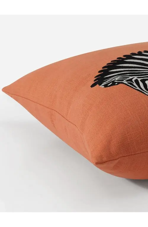 SUNDAY CITIZEN Zebra Embroidered Throw Pillow