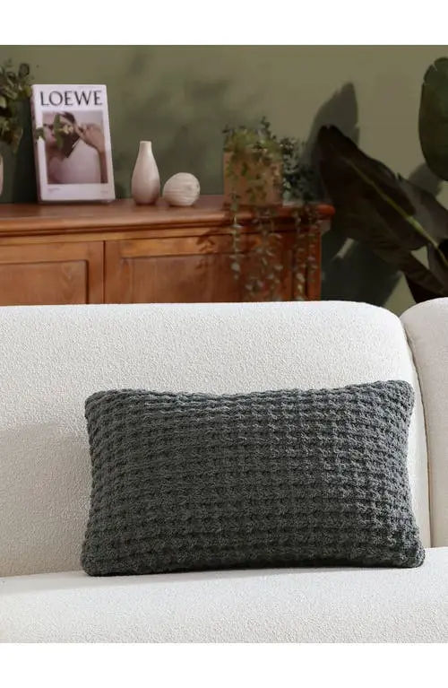 SUNDAY CITIZEN Snug Mini Waffle Accent Pillow