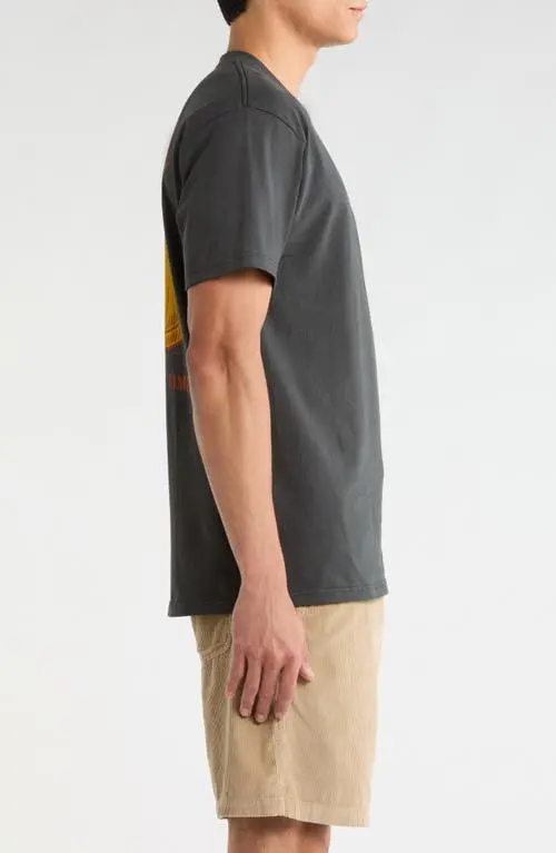 SEAGER CO Smokey Graphic Print Cotton T-shirt