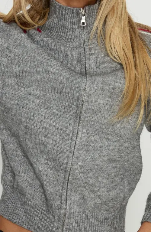 Princess Polly Caysey Front Zip Sweater
