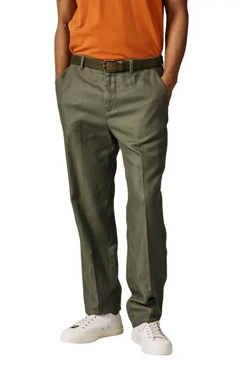 Aubin Axholme Slim Leg Suit Trouser - Khaki