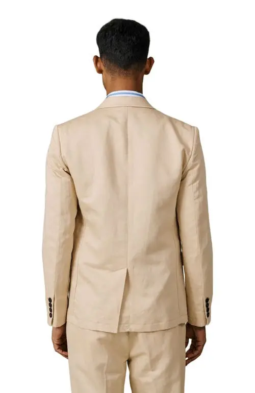AUBIN Pasmore Tailored Linen Blend Blazer - Sand