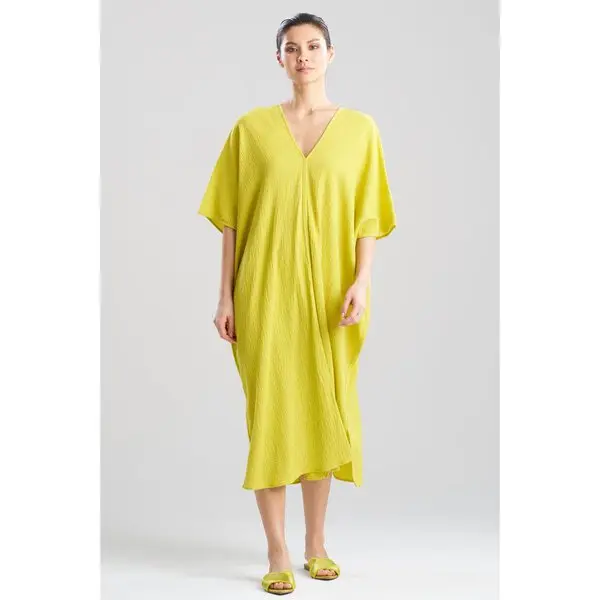 Natori Onsen Caftan - Chartreuse