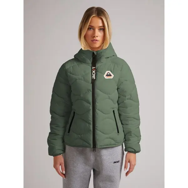 JACK1T Orb1t Hooded Jacket - Muted Olive