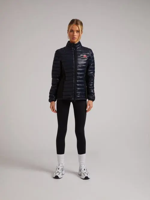 JACK1T Sport Lite Funnel Neck Padded Jacket - Navy