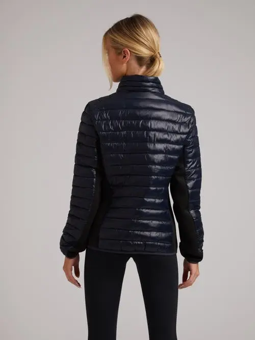JACK1T Sport Lite Funnel Neck Padded Jacket - Navy