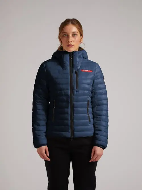 JACK1T Satell1te Padded Hooded Jacket - Navy