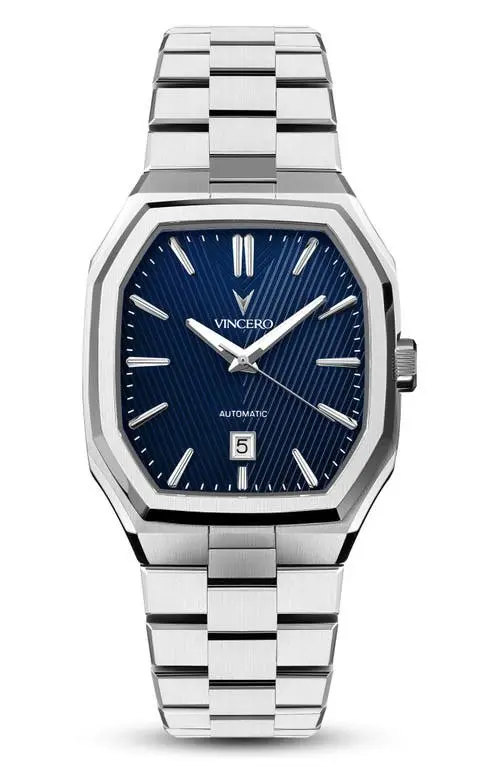 VINCERO Inception Shift Automatic Bracelet Watch - Blue