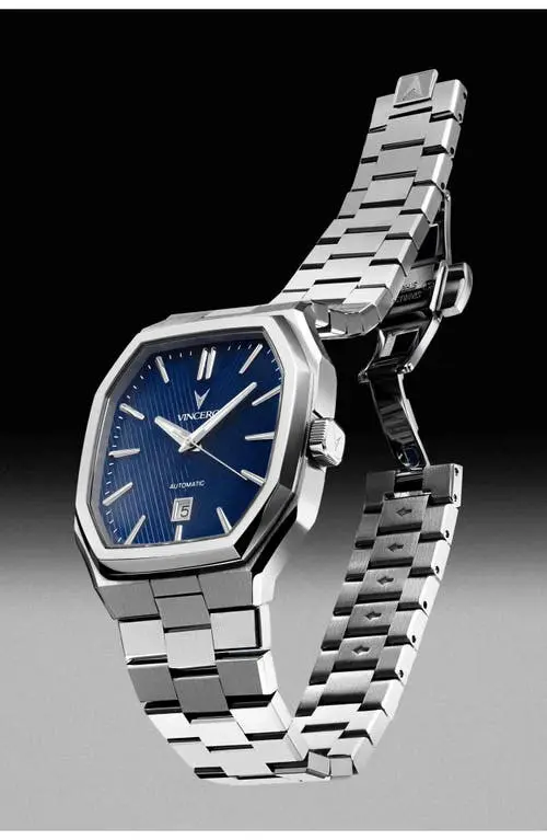 VINCERO Inception Shift Automatic Bracelet Watch - Blue