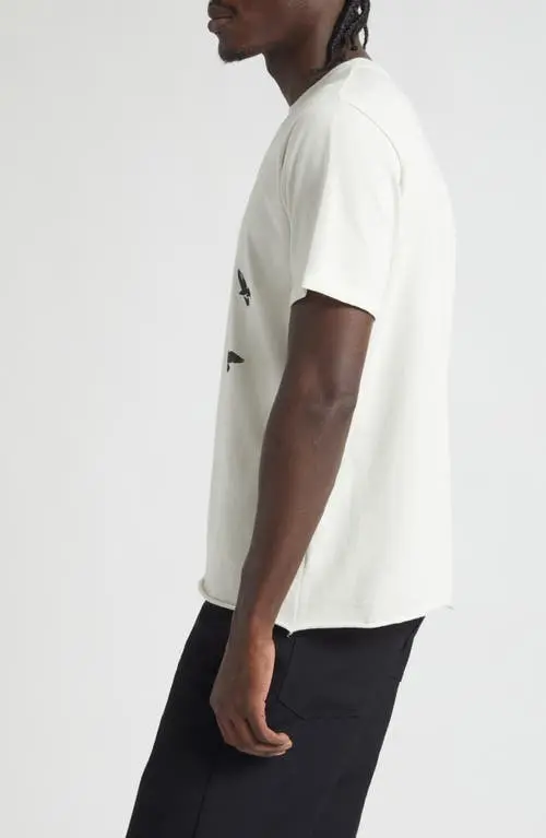 JKEEFER No Direction Organic Cotton Graphic T-shirt