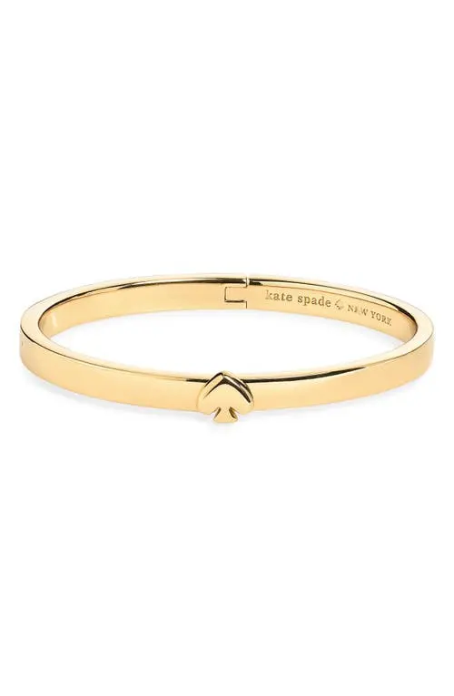 Kate Spade New York Everyday Spade Slim Bangle Bracelet - Gold
