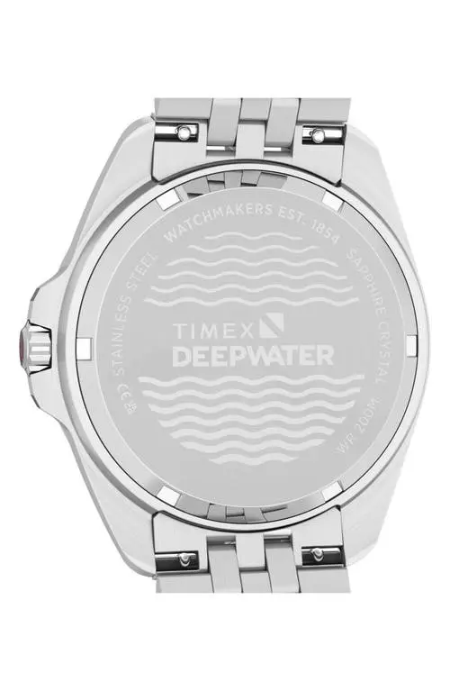 Timex® Timex Deepwater Arctic 200 Bracelet Dive Watch - Silver-tone