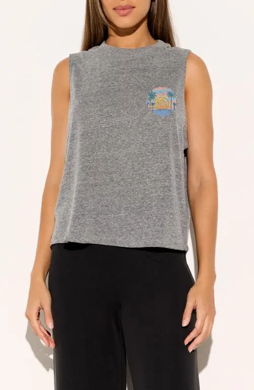 Spiritual Gangster Paradise Inner Gaze Vibe Tank - Heather Grey