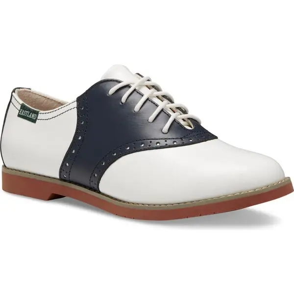 Eastland Sadie Saddle Oxford - Navy Multi
