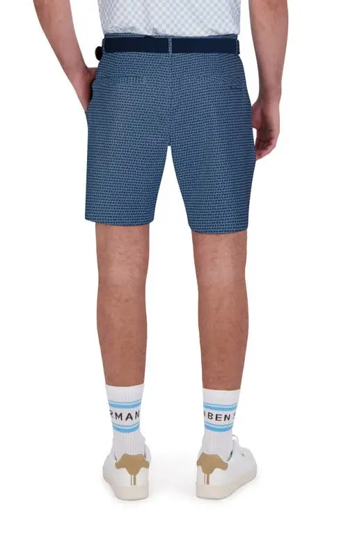 Ben Sherman Stretch Tech Shorts With Sunglasses Print