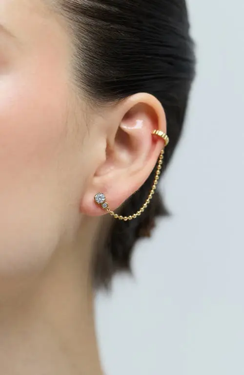 Nadri Delancey Ear Cuff With Cubic Zirconia