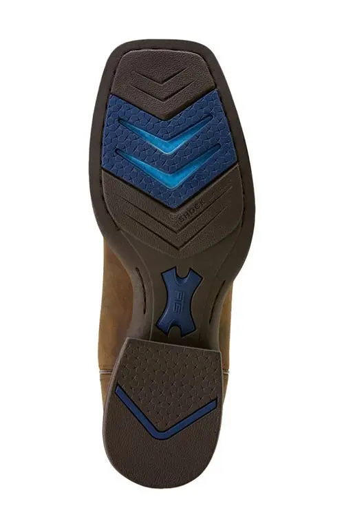 Ariat Brush Creek Western Boots With Traditional Stitching