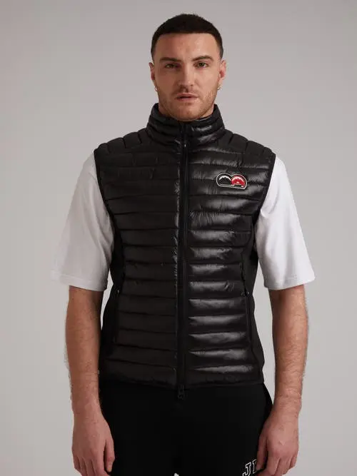 JACK1T Sport L1te Funnel Neck Gilet - Black