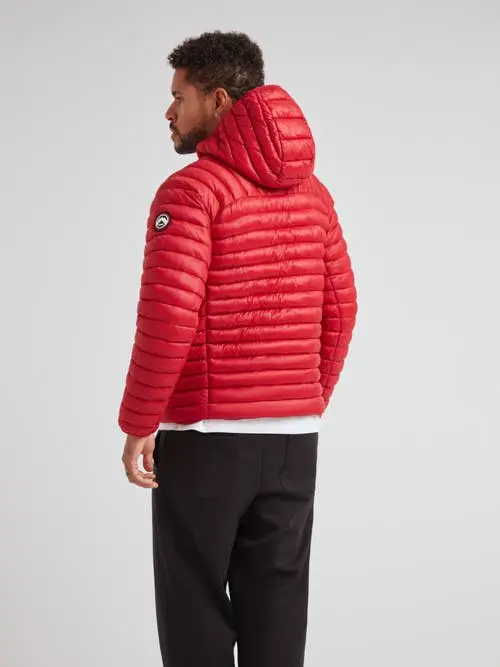 JACK1T Satell1te Long Sleeve Hooded Jacket With Primaloft® Fill - Cherry Red