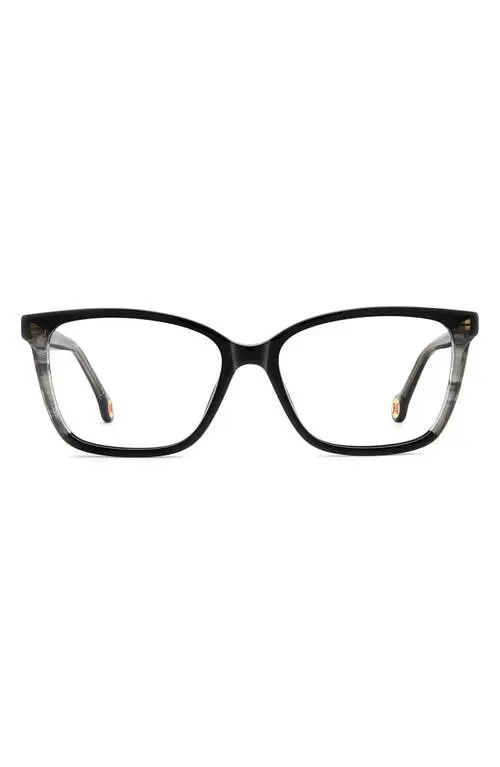 Carolina Herrera Rectangular Reading Glasses - Black