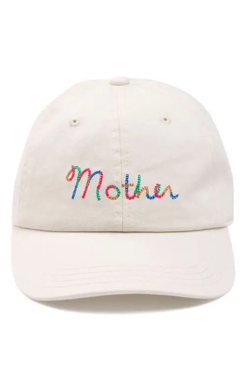MOTHER Embroidered Baseball Cap - Over The Rainbow