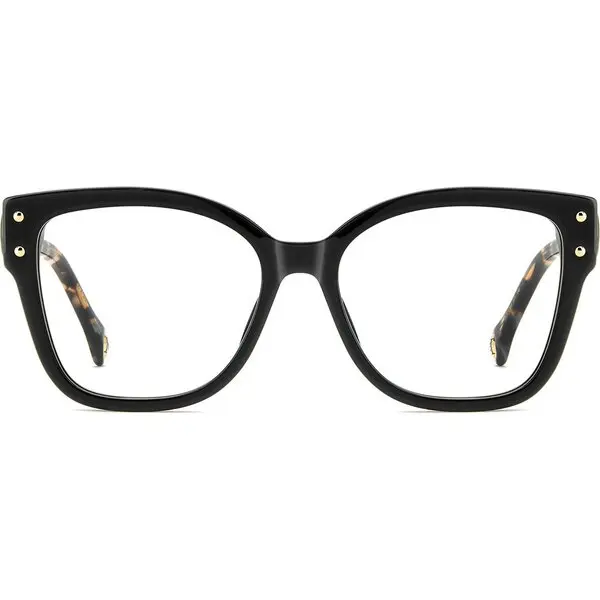 Carolina Herrera Square Frame Eyeglasses - Black