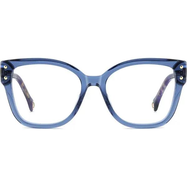 Carolina Herrera Square Frame Eyeglasses - Blue