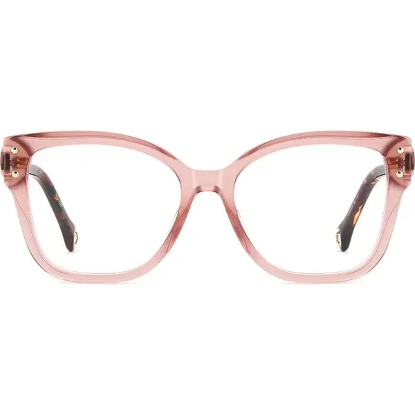 Carolina Herrera Square Frame Eyeglasses - Pink