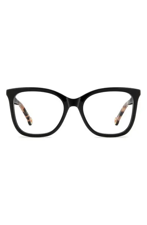 Carolina Herrera Round Optical Eyeglasses - Black