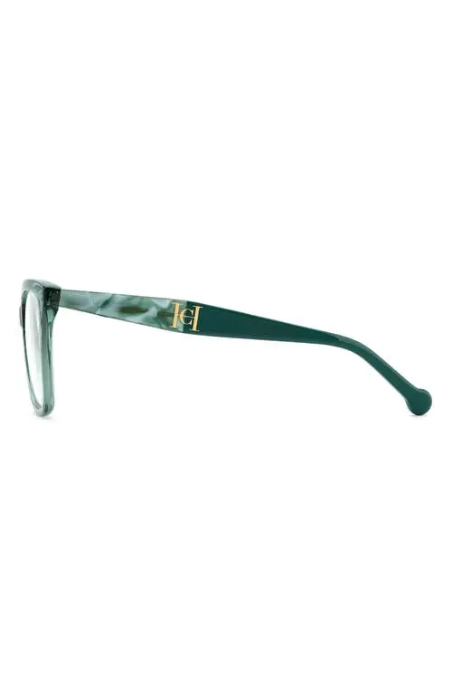 Carolina Herrera Round Optical Eyeglasses - Sage